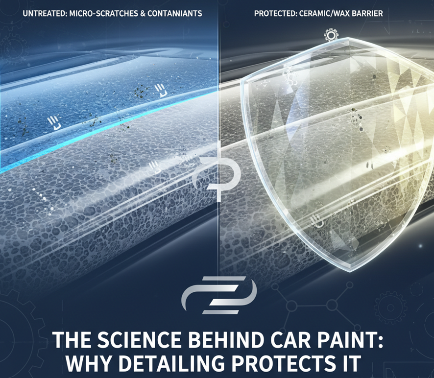 The Science Behind Car Paint: Why Detailing Protects It - Glossgenic
