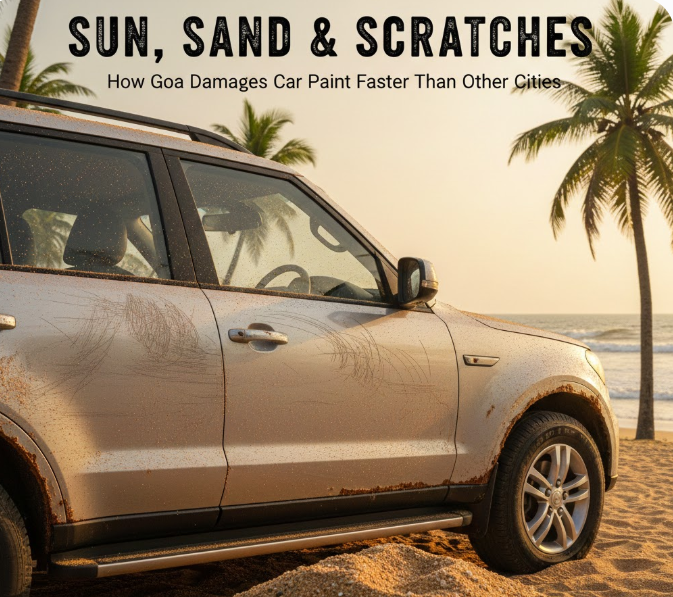 Sun, Sand & Scratches — How Goa Damages Car Paint Faster Than Other ...