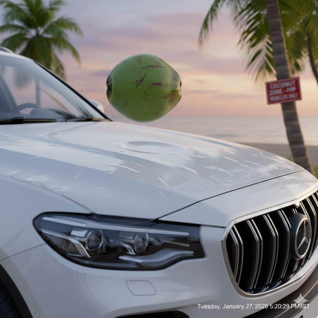How PPF Protects Your Car from Coconut Sap, Bird Droppings & Tree ...