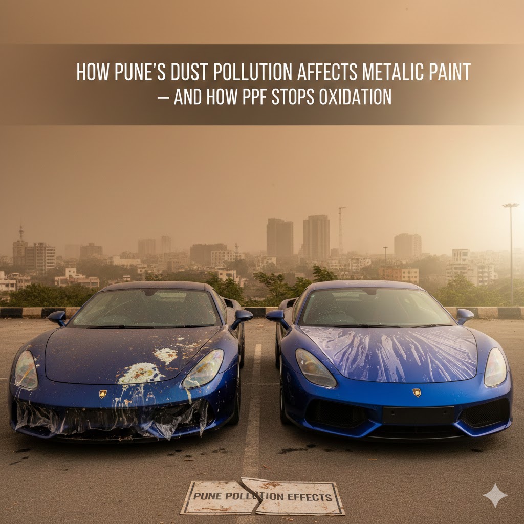 How Pune’s Dust Pollution Affects Metallic Paint — And How PPF Stops ...