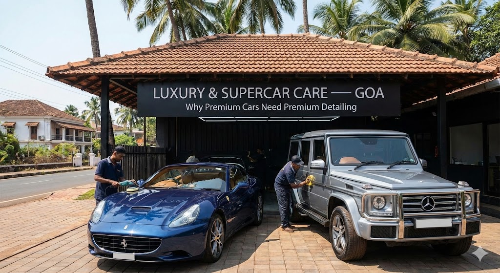 Luxury & Supercar Care in Goa — Why Premium Cars Need Premium Detailing ...