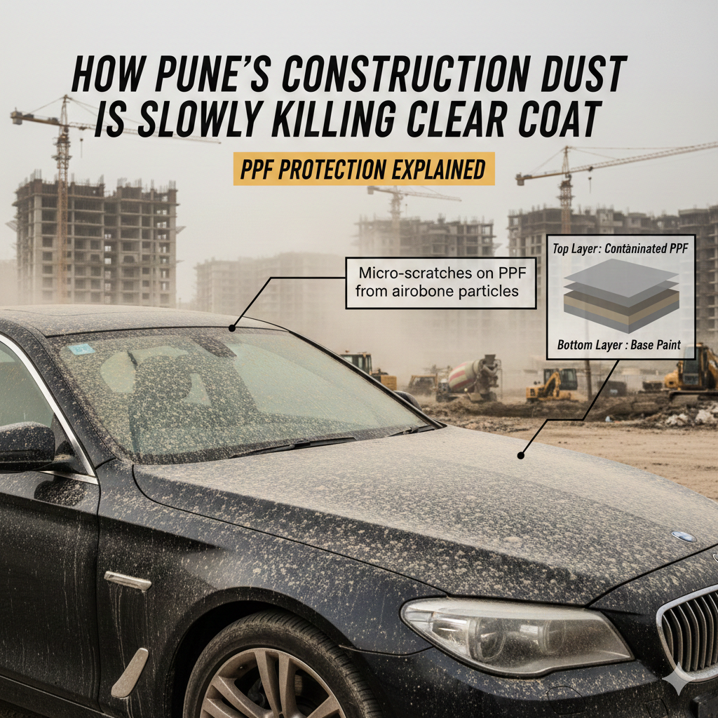 How Pune’s Construction Dust Is Slowly Killing Clear Coat — PPF ...